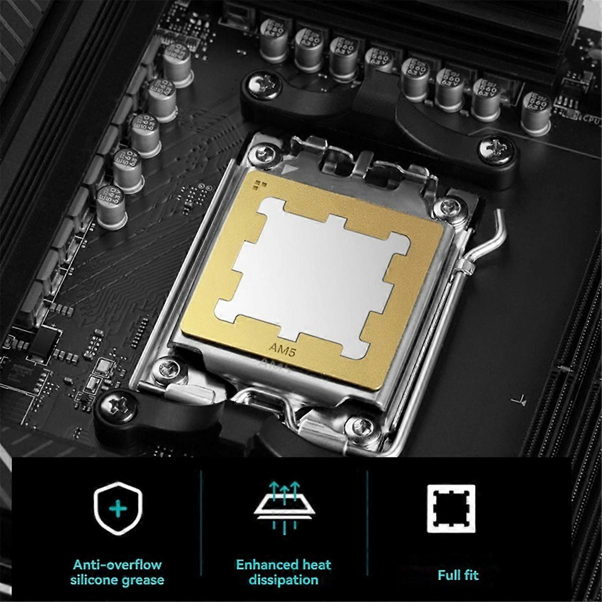 AM5 CPU Contact Frame Copper Full Surround Frame Better Cooling CPU ...