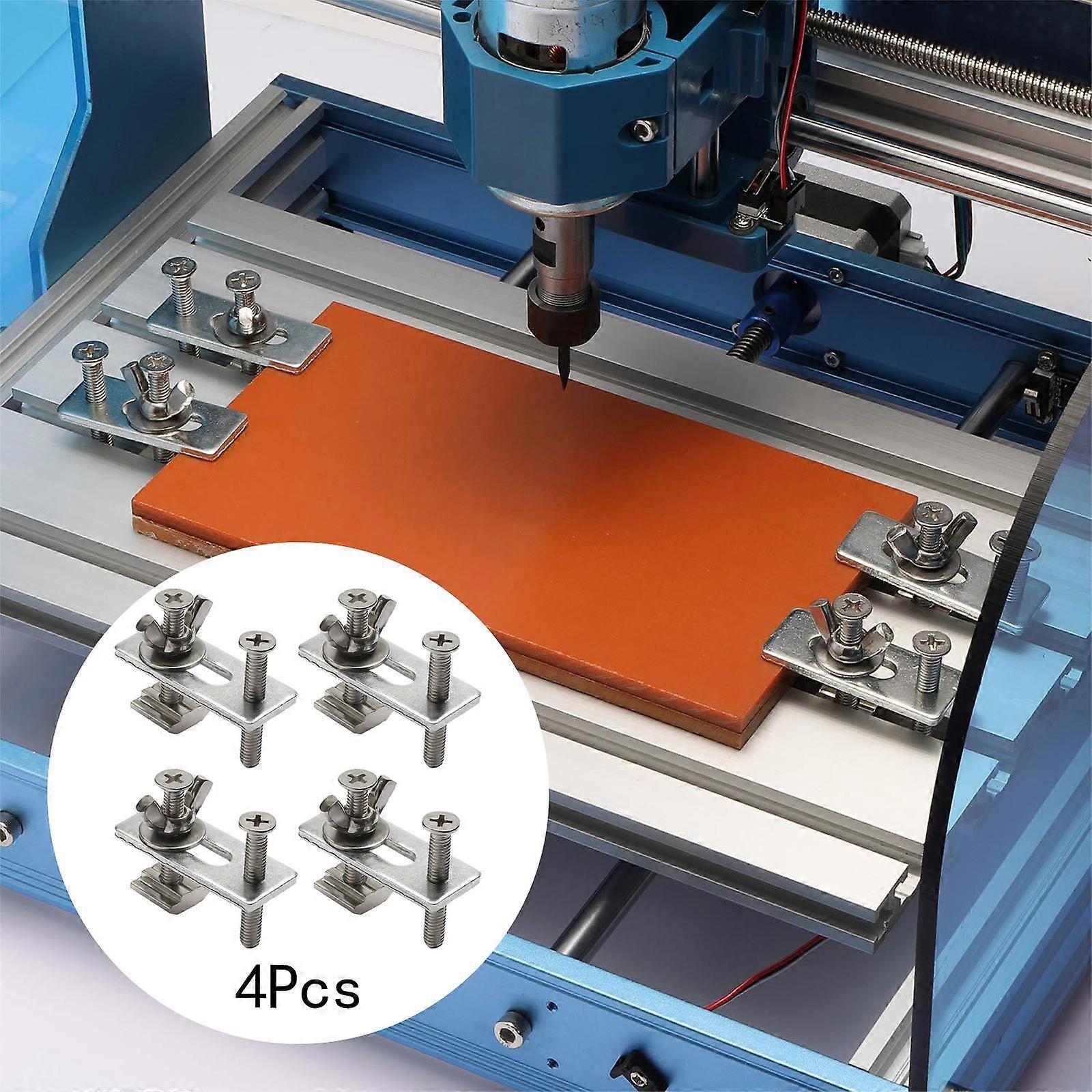 Engraving Machine Press Plate Clamp 4Pcs for Table Saws Routers ...