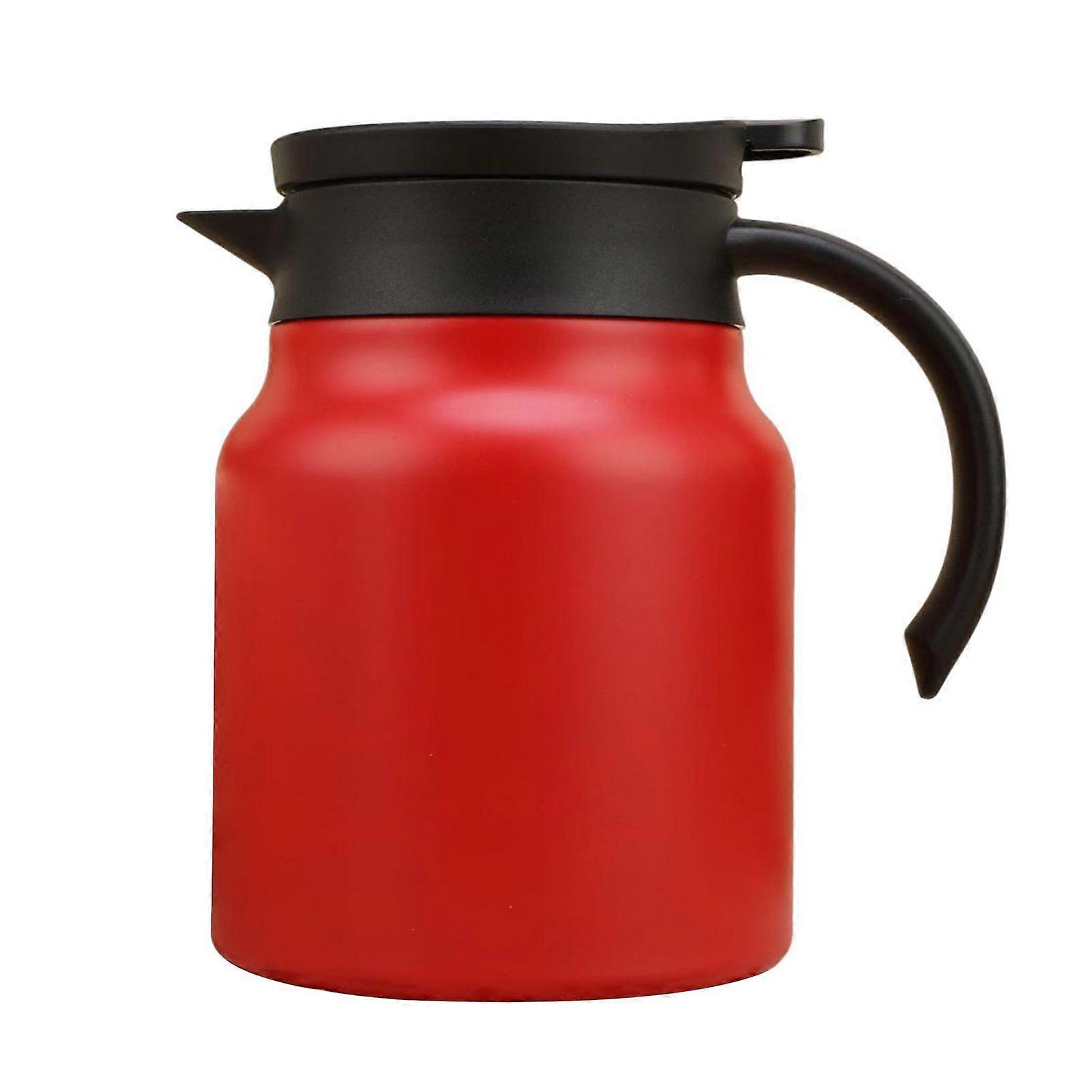 Tea Thermal Pot 1000ml Stainless Steel Insulated Teapot with Infuser ...