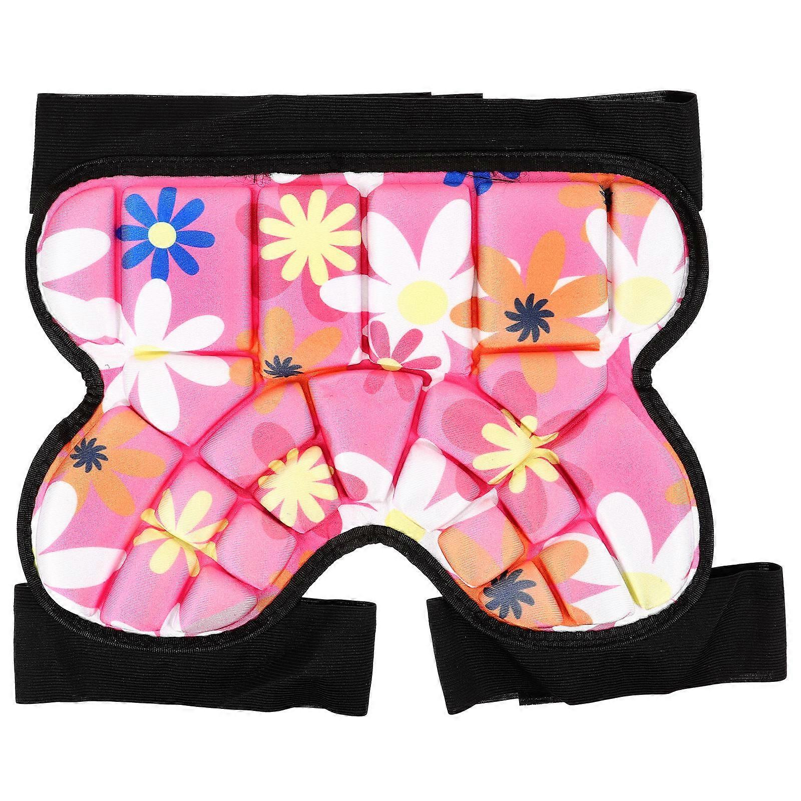 Roller Skating Hip Protector Shock Absorption Children Pink 13.8X11.8X1 ...