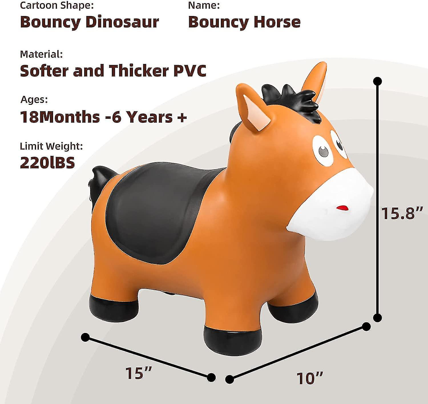 Bouncy Horse Hopper For Kids | Fruugo UK