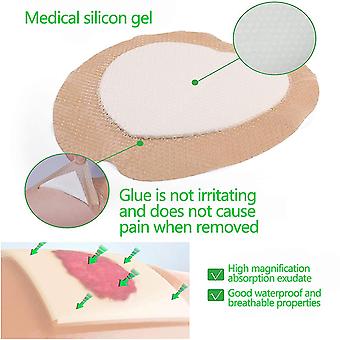 Sacral Silicone Foam Dressing With Border For Ulcer, Pressure Ulcer ...
