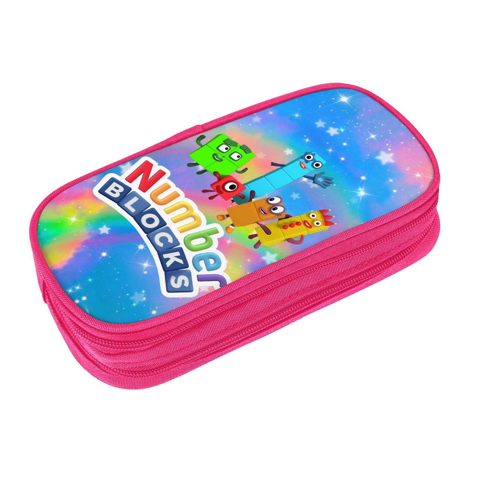 Numberblocks Pencil Case, Multipurpose Pencase ,Large Capacity Durable ...