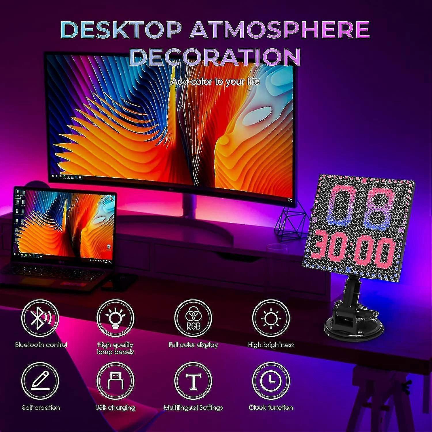 Led Sign For Car,pixel Display Screen,flexible Led Rgb Display ...