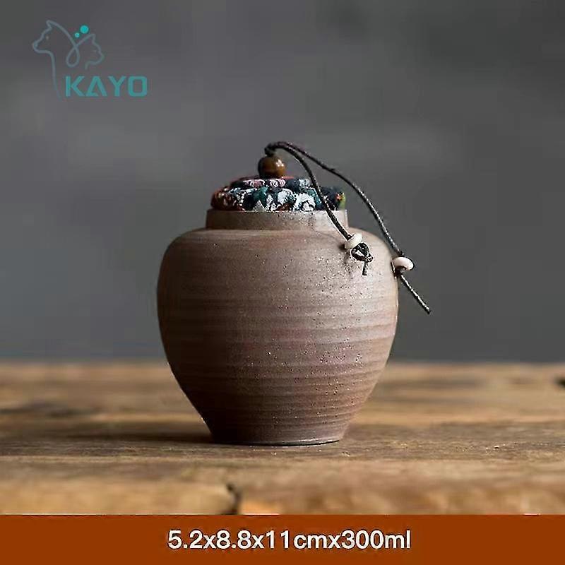 Cremation Urn Sealed Funeral Ashes Urns Ceramics Matte Surface ...