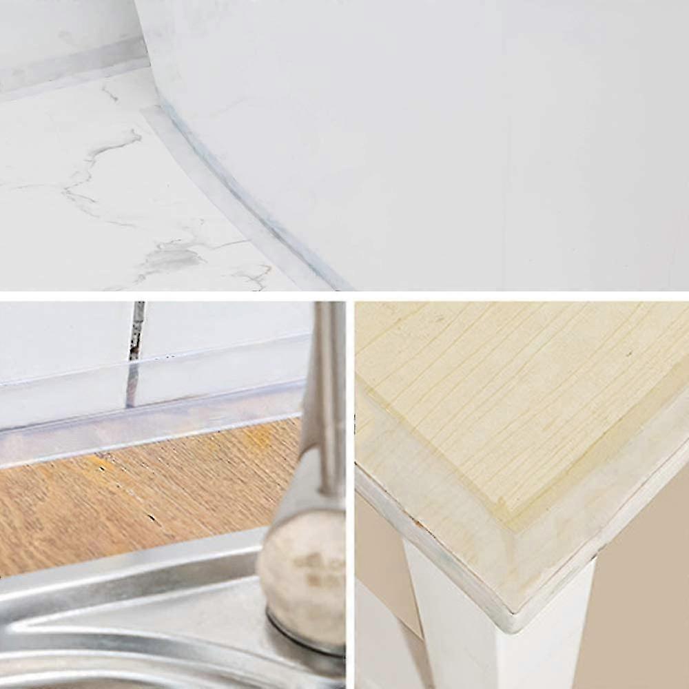 Waterproofing Strip,bathroom Seal Double Fold Silicone White Self ...