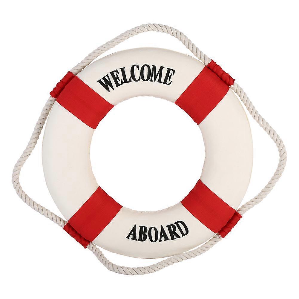 25cm Wall Hanging Life Preserver Ring Home Bar Tavern Party Nautical ...
