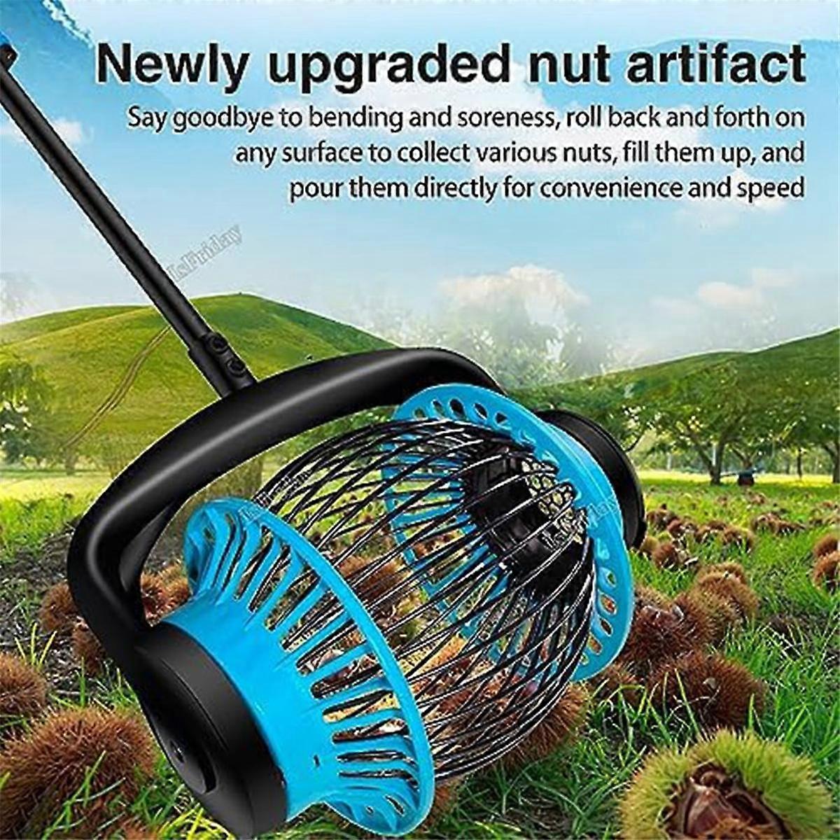 Nut Collector, Fruit Picker Picker Top Side Opening Dump nut collector ...