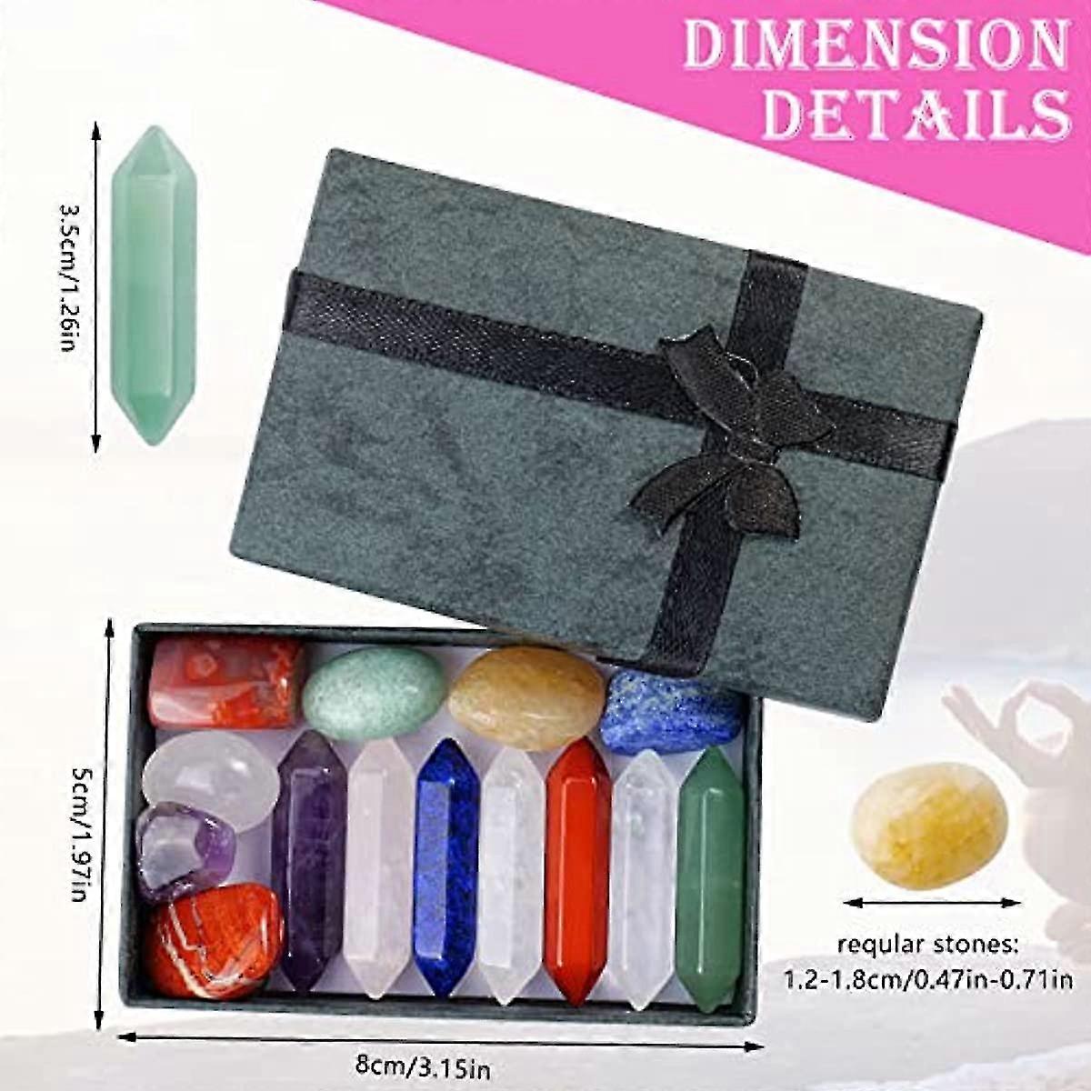 Healing Crystals Sets Natural Healing Crystal Chakra Stones Healing ...