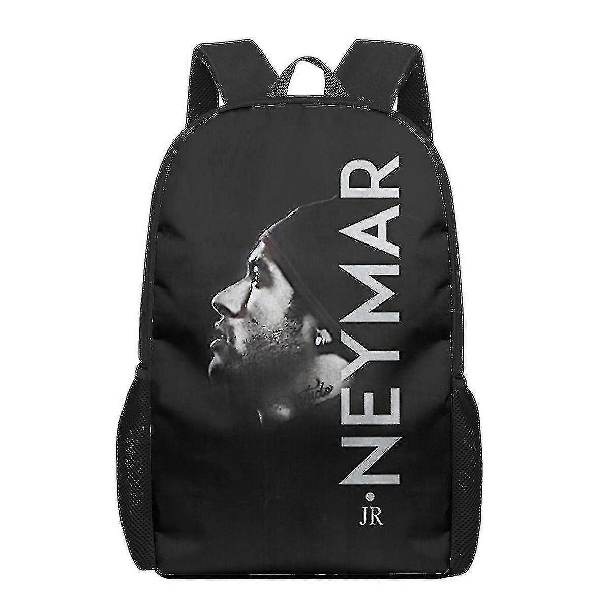Football-star-neymar School Bags For Boys Girls 3d Print School ...