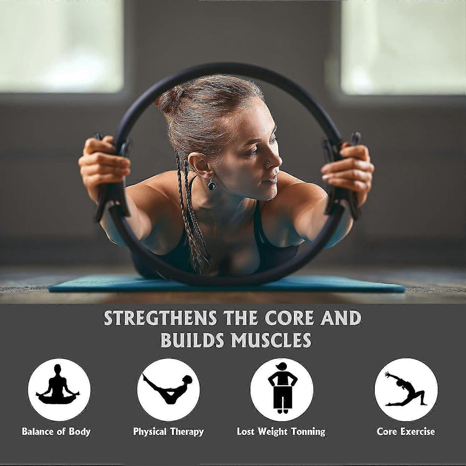 Fitness Circle, Unbreakable Ring Pilates Fitness Circle For Toning ...