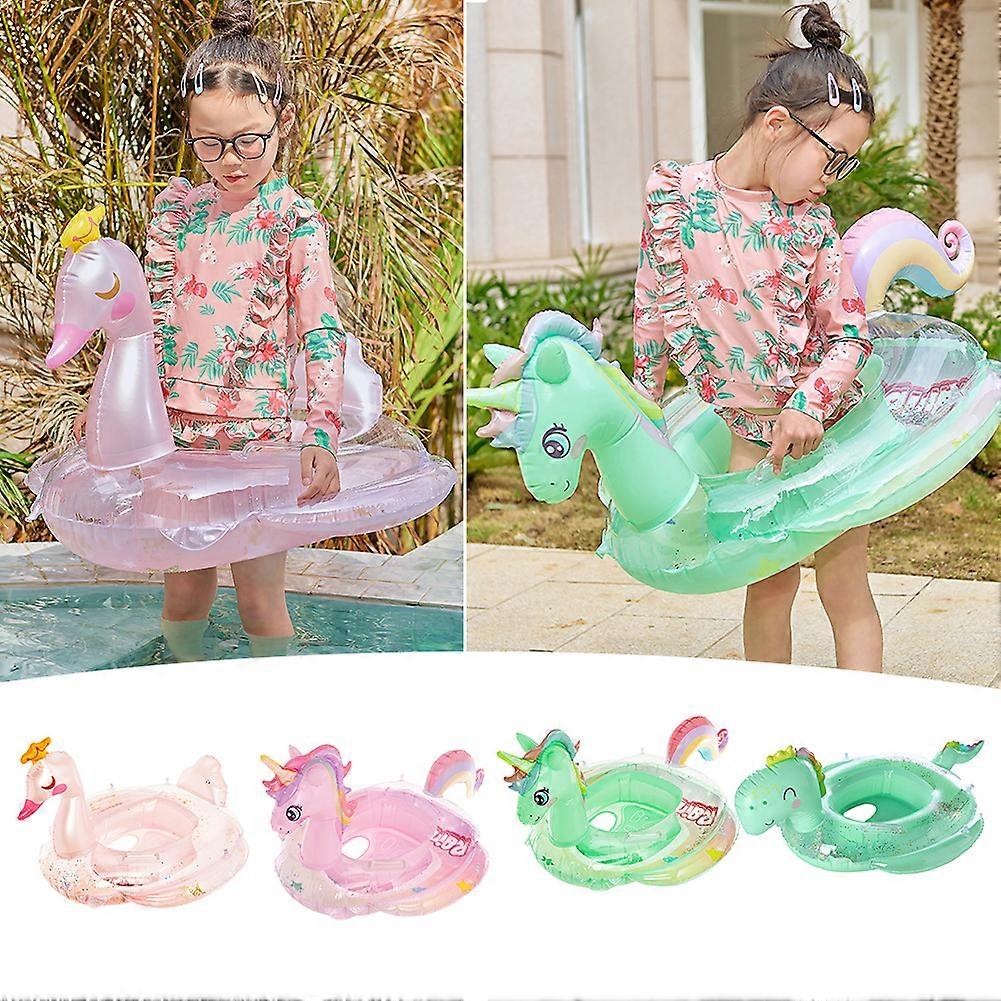 PVC Pool Float Ring Smooth Children Swimming Pool Floaters Wear ...