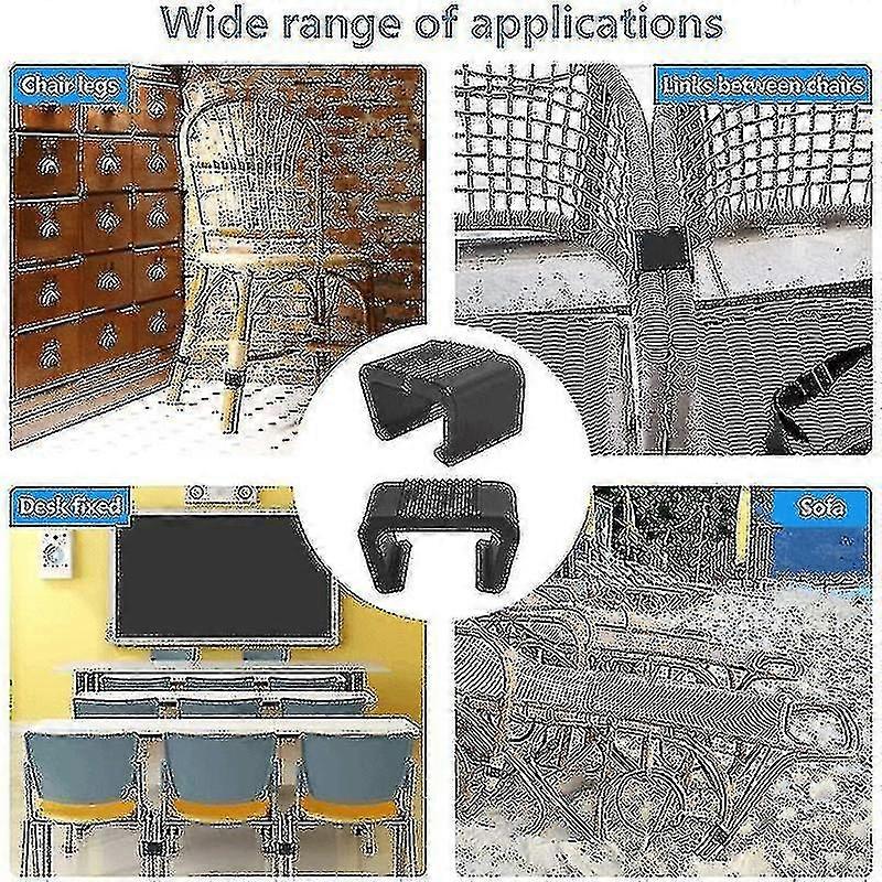 Durable Outdoor Rattan Chair Clamp - 8 Pack Rattan Furniture Clip ...