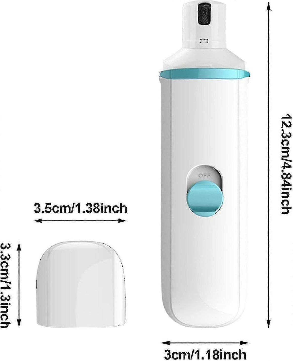 Dog Nail Cutter, Electric Quiet Claw Cutter For Dogs, Painless Nail ...