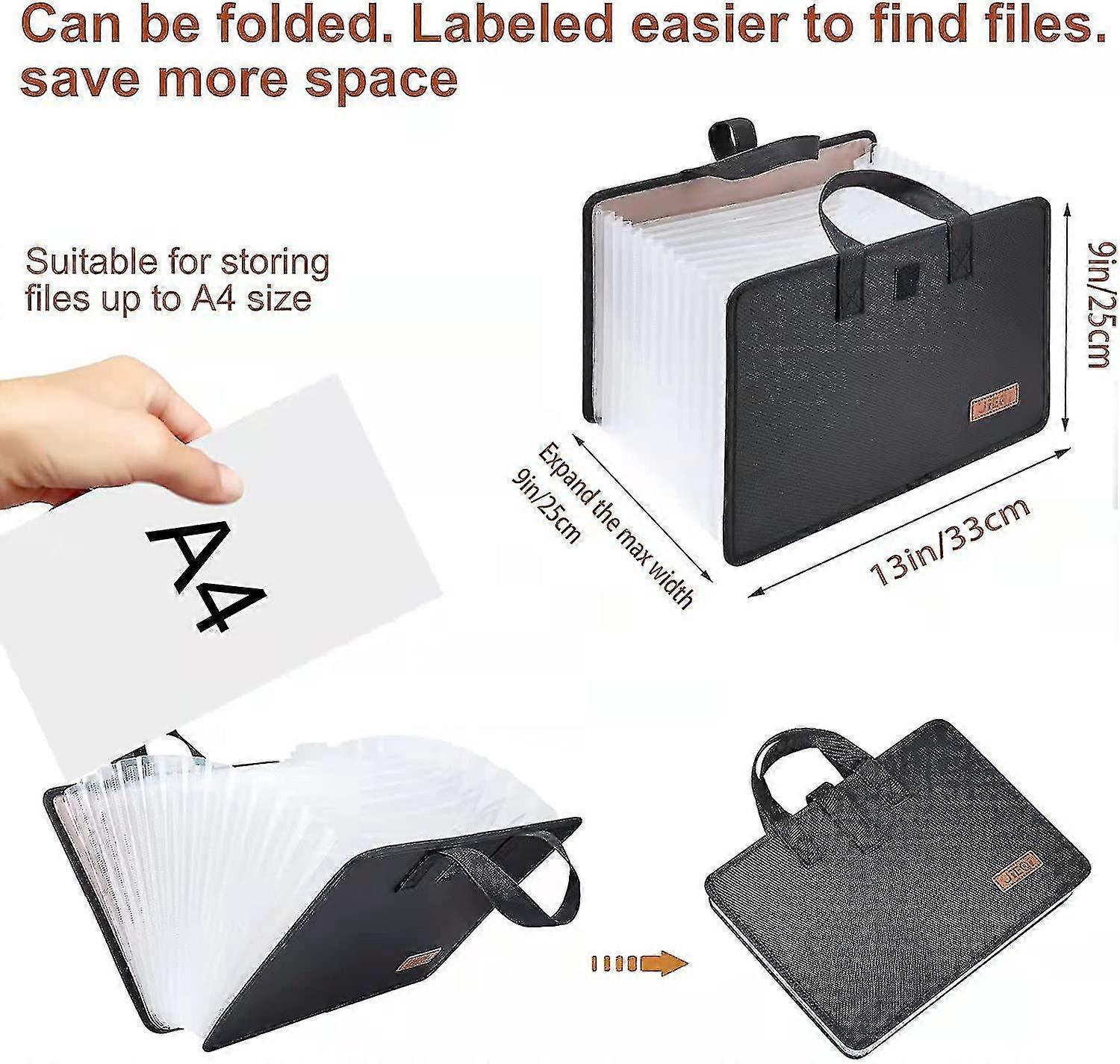 File Organisers /document Organiser Folder With 13 Pockets Expanding ...