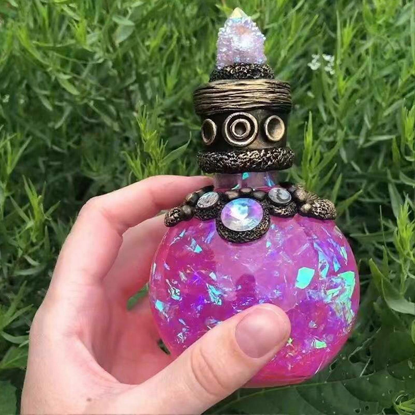 Potion Bottle Charming Weather Resistant Resin Faux Crystal Potion ...