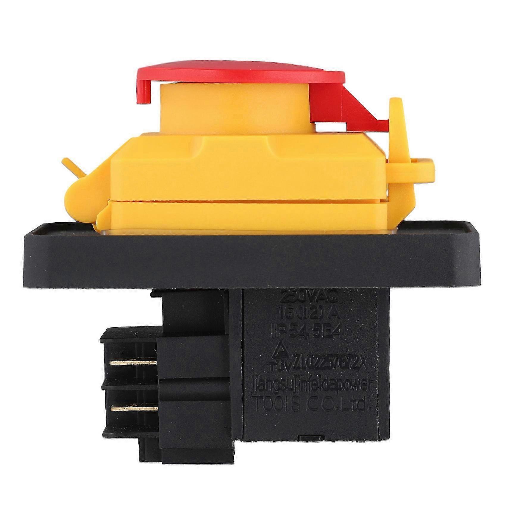 Electromagnetic Switch Magnetic Button Switch KJD12 16A 250V Power Tool ...