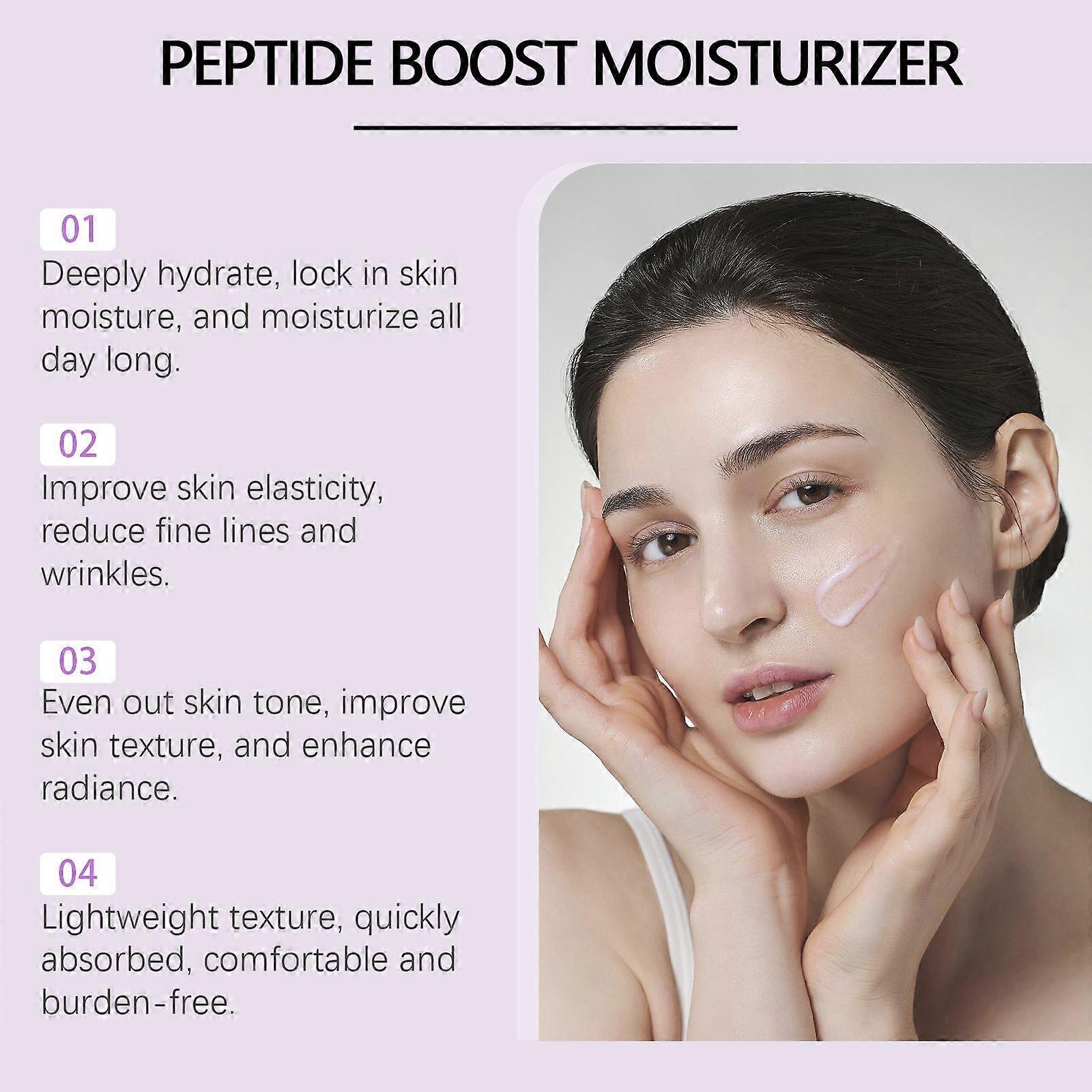 Peptide boosting moisturizing cream, anti-wrinkle cream, deep moisturizing cream, fade fine ...