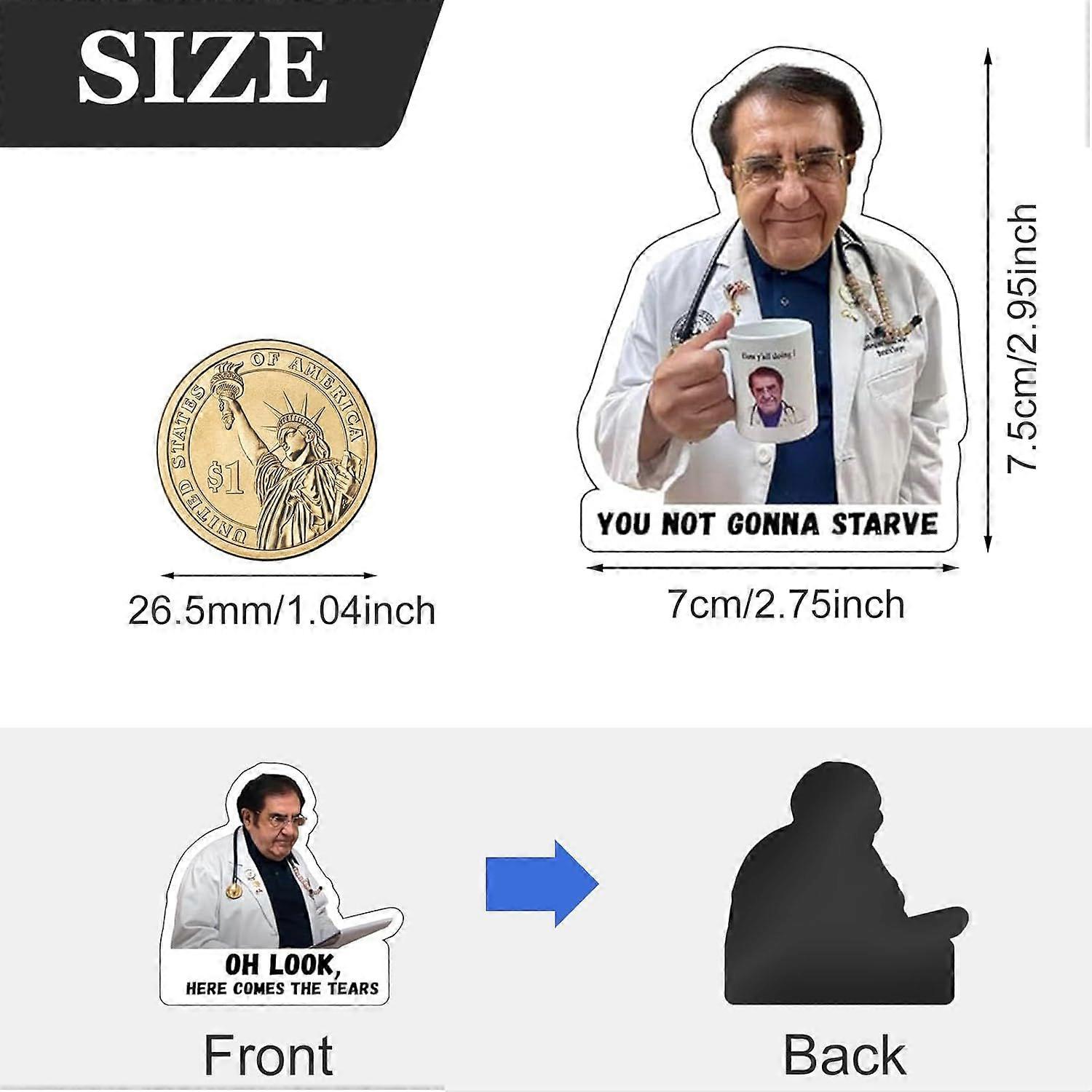 SBSG 5 Pcs Dr Now Magnets Fridge, New Update Dr. Nowzaradan Fridge ...