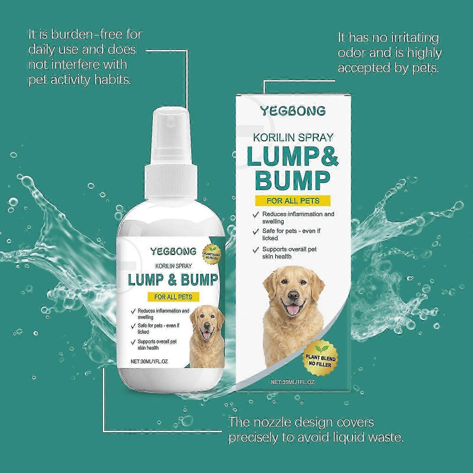 Korilin Lumps & Bumps Pet Spray, Lumps & Bumps Pet Body Care Spray, Dog ...