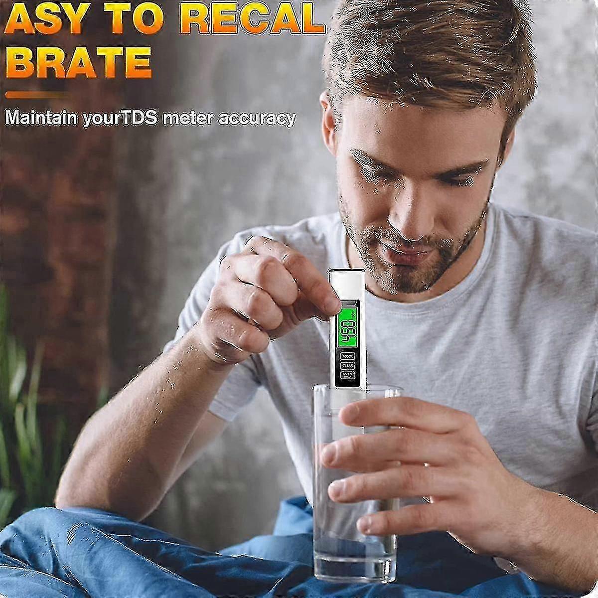 3-in-1 Tds Water Quality Tester High Accuracy Digital Water Testing Kit ...