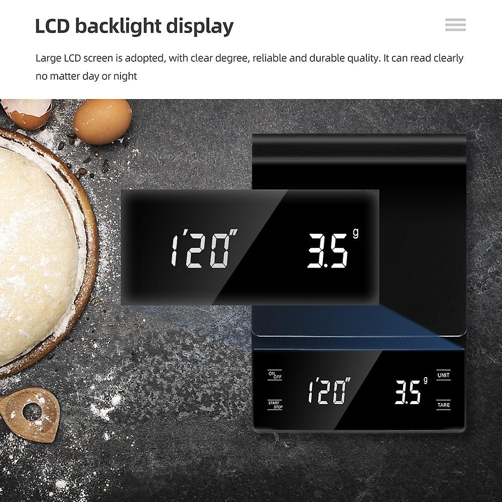 3Kg/0.1g electronic kitchen scale lcd digital precision scale with ...