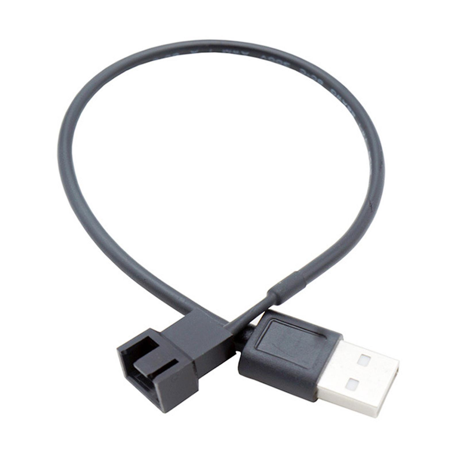 USB to 4pin Computer Cooling Fan Adapter Cable Computer CPU Fan Adapter ...