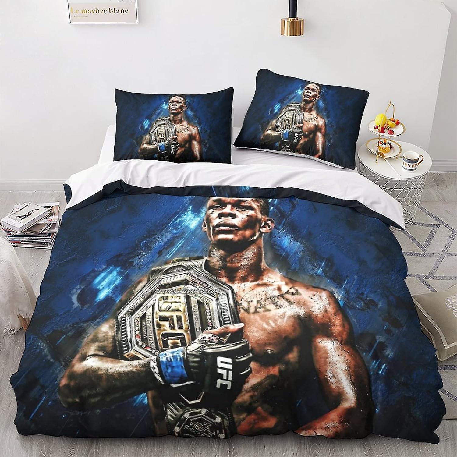 GENBAK UFC Duvet Cover MMA Bedding Set 3D Fighter Soft Comforter Quilt ...