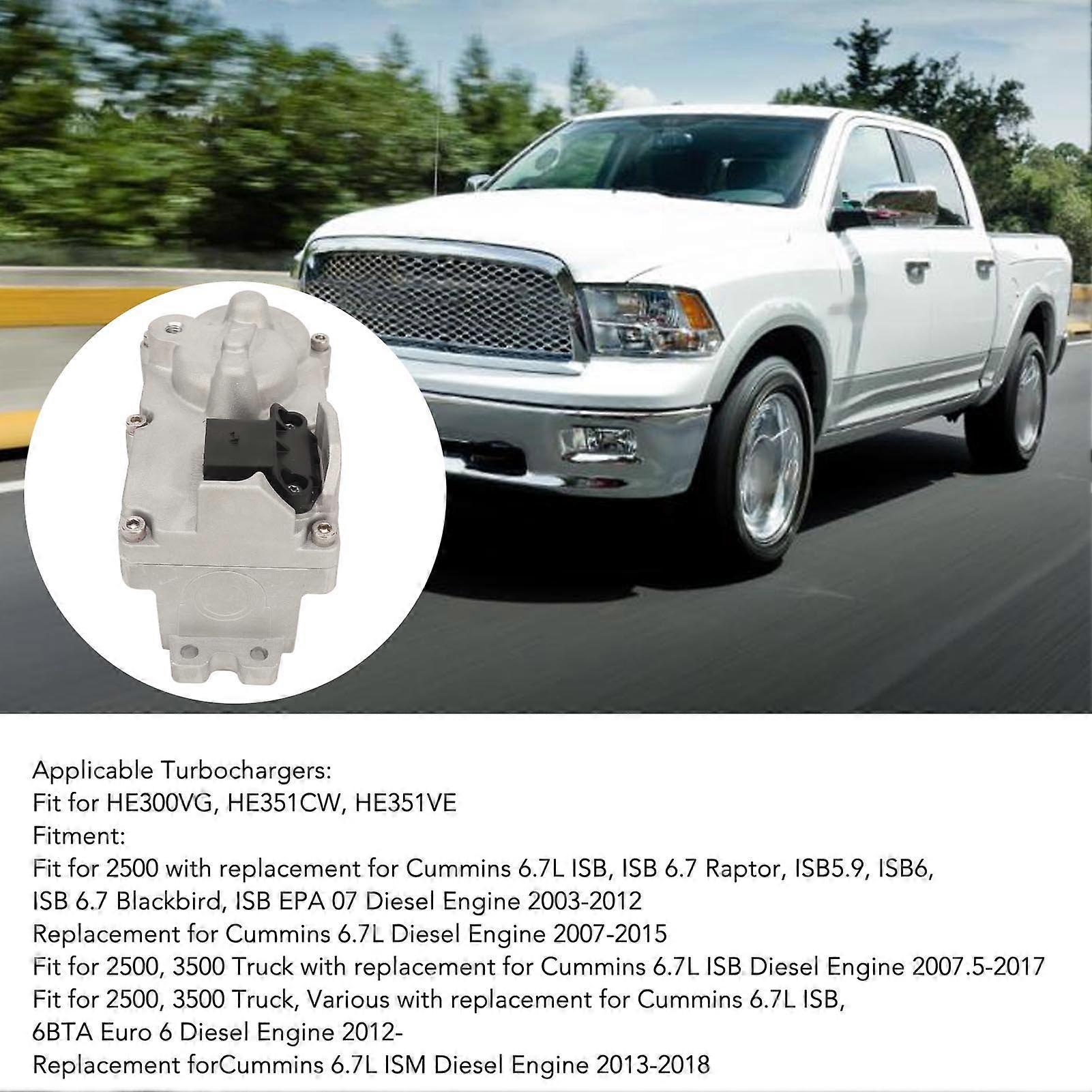 Turbo Actuator 68481772AA Improved Performance Electronic Turbo ...