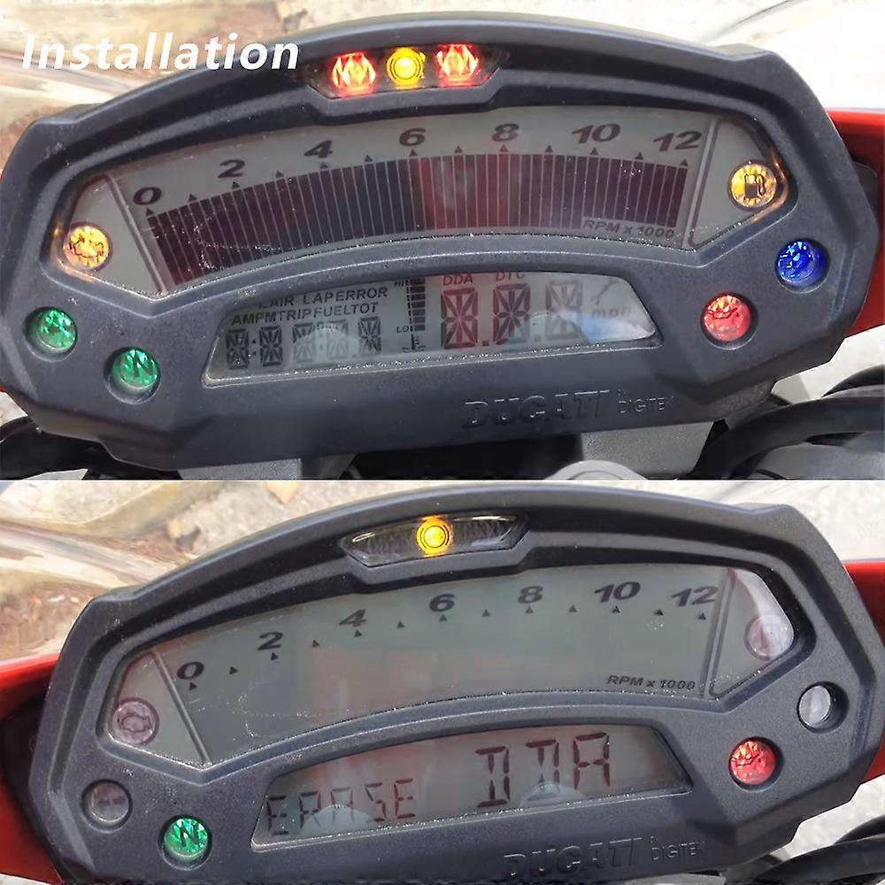 LCD Screen Speedometer Tachometer Instrument Gauges For Ducati Monster ...