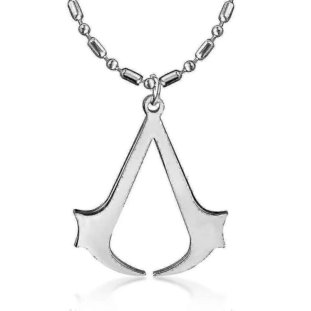 Men"s Assassin"s Creed Altair Game Logo Steel Cosplay Chain Pendant ...