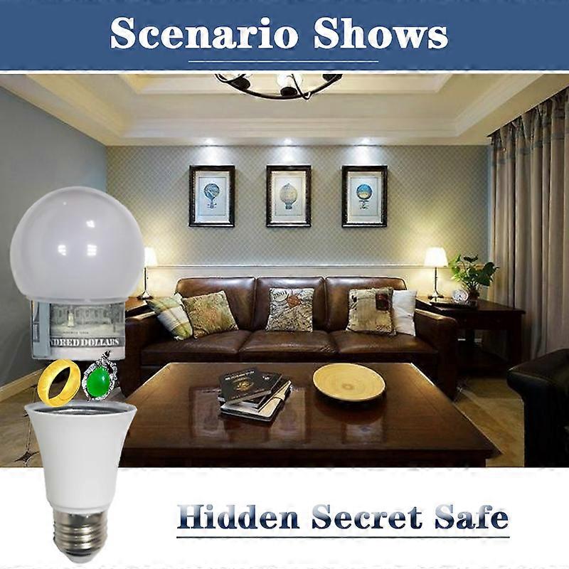 Sight Secret Safe Light Bulb Stash Can Safe Container Hiding Spot ...