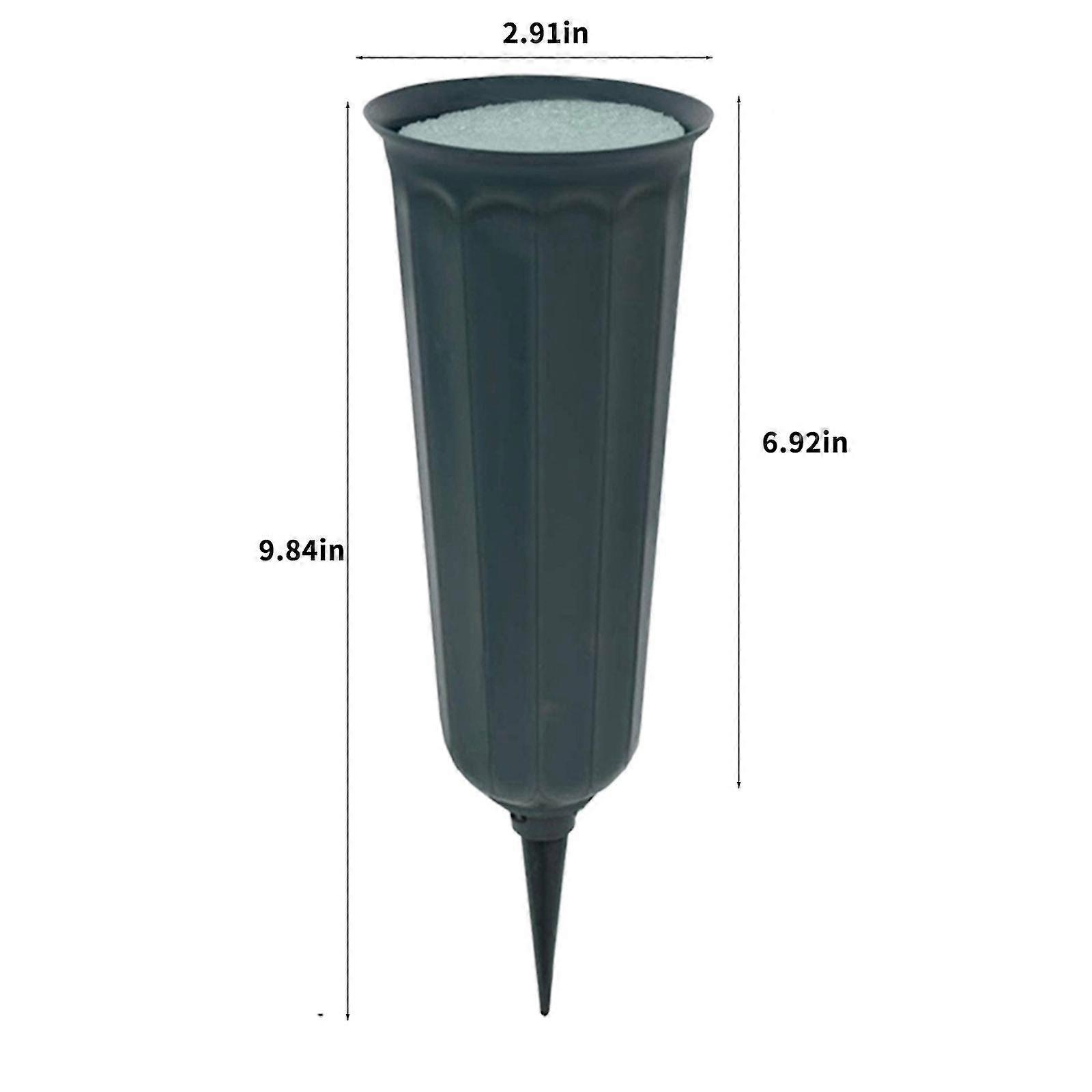 Wedding Outdoor Ground Vases - Memorial Flower Vases With Foam Inside ...