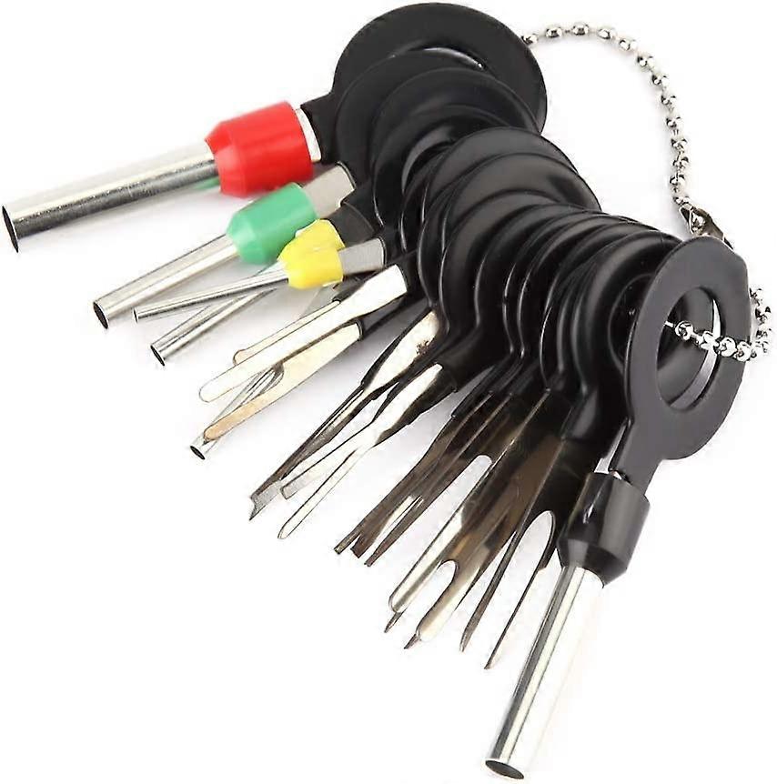 18 Pieces Auto Terminals Removal Key Tool, Terminal Removal Tool ...