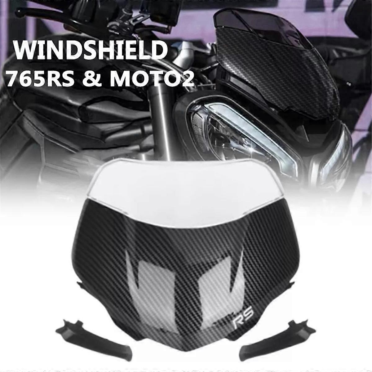 For Street Triple 765RS 765 Moto2 2023 2024 Carbon Fiber Style ...