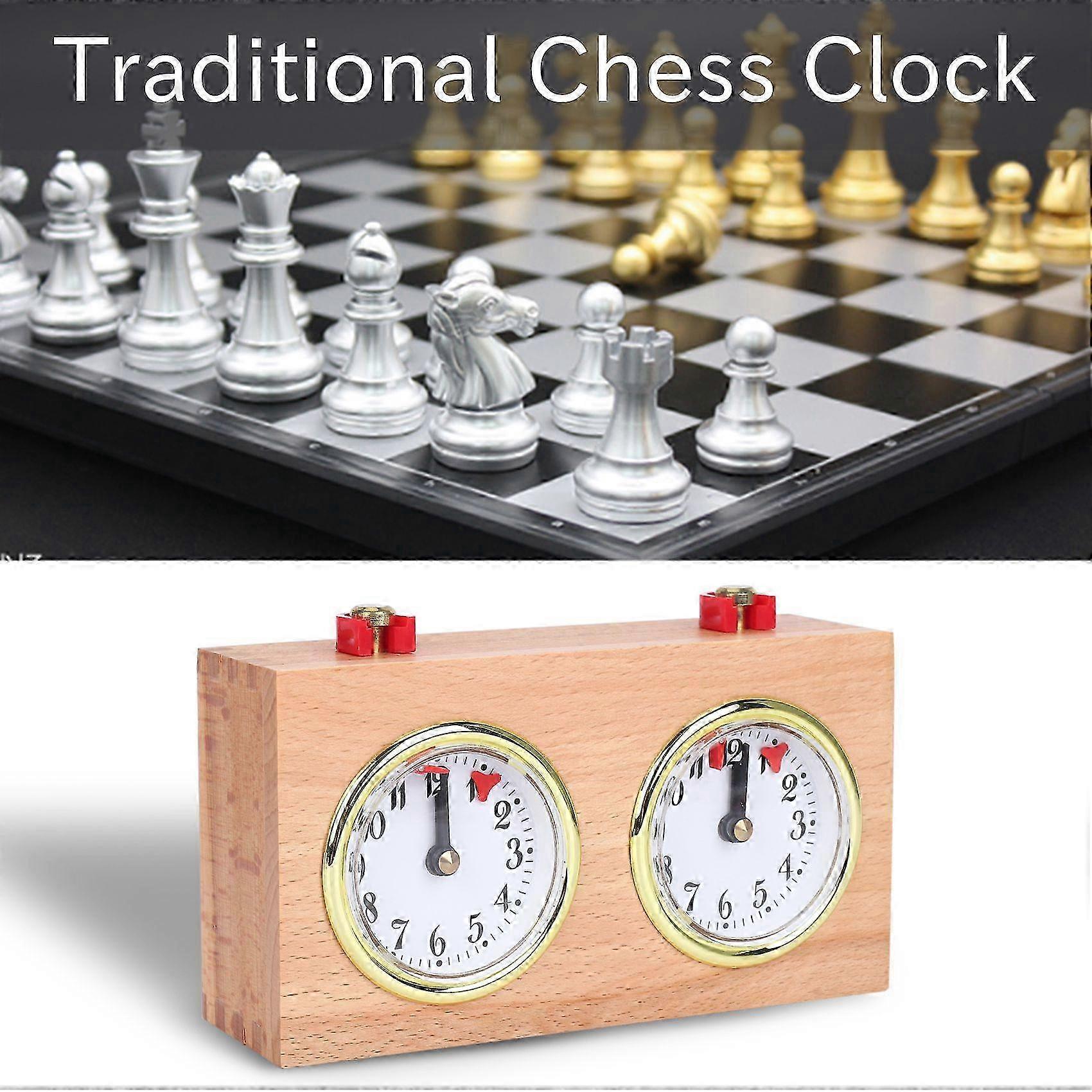 Chess Timer, Professional Digital International Chess Clock, Wooden ...