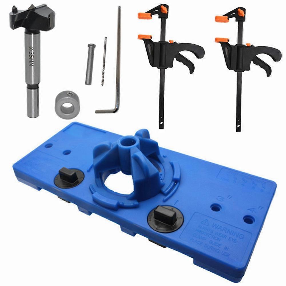 35mm Concealed Hinge Drilling Jigs Hinge Hole Saw Jig Drilling Guide ...
