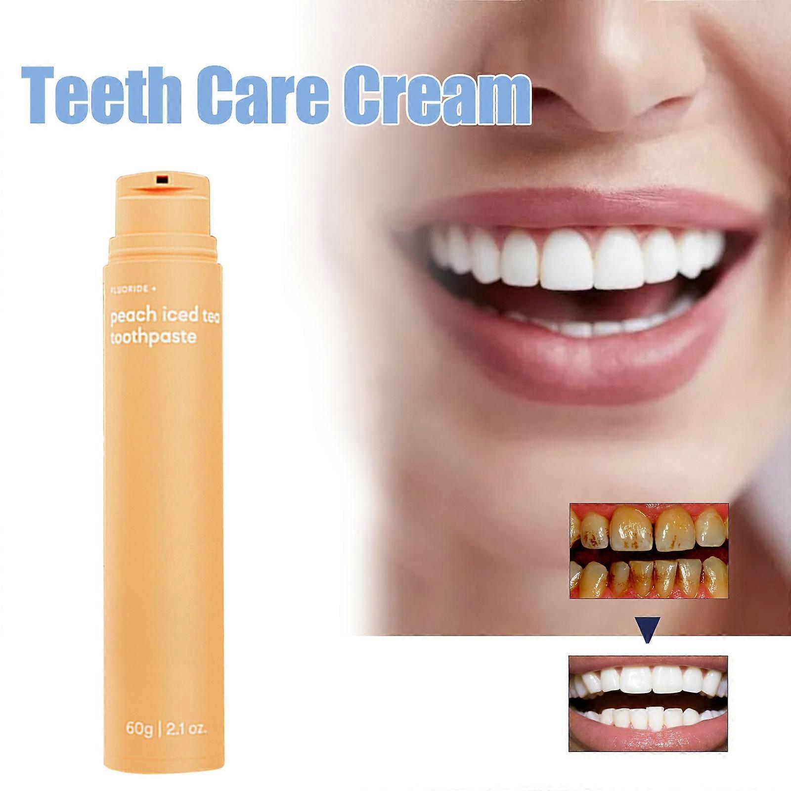 Fruit Flavored Toothpaste For Refreshing Breath Whitening Teeth ...