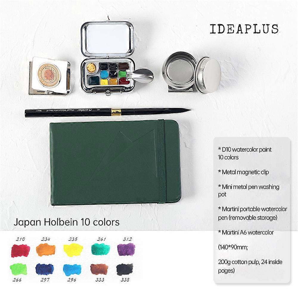 Mini Portable Paint Box Watercolor Paint Dispenser Set Travel ...