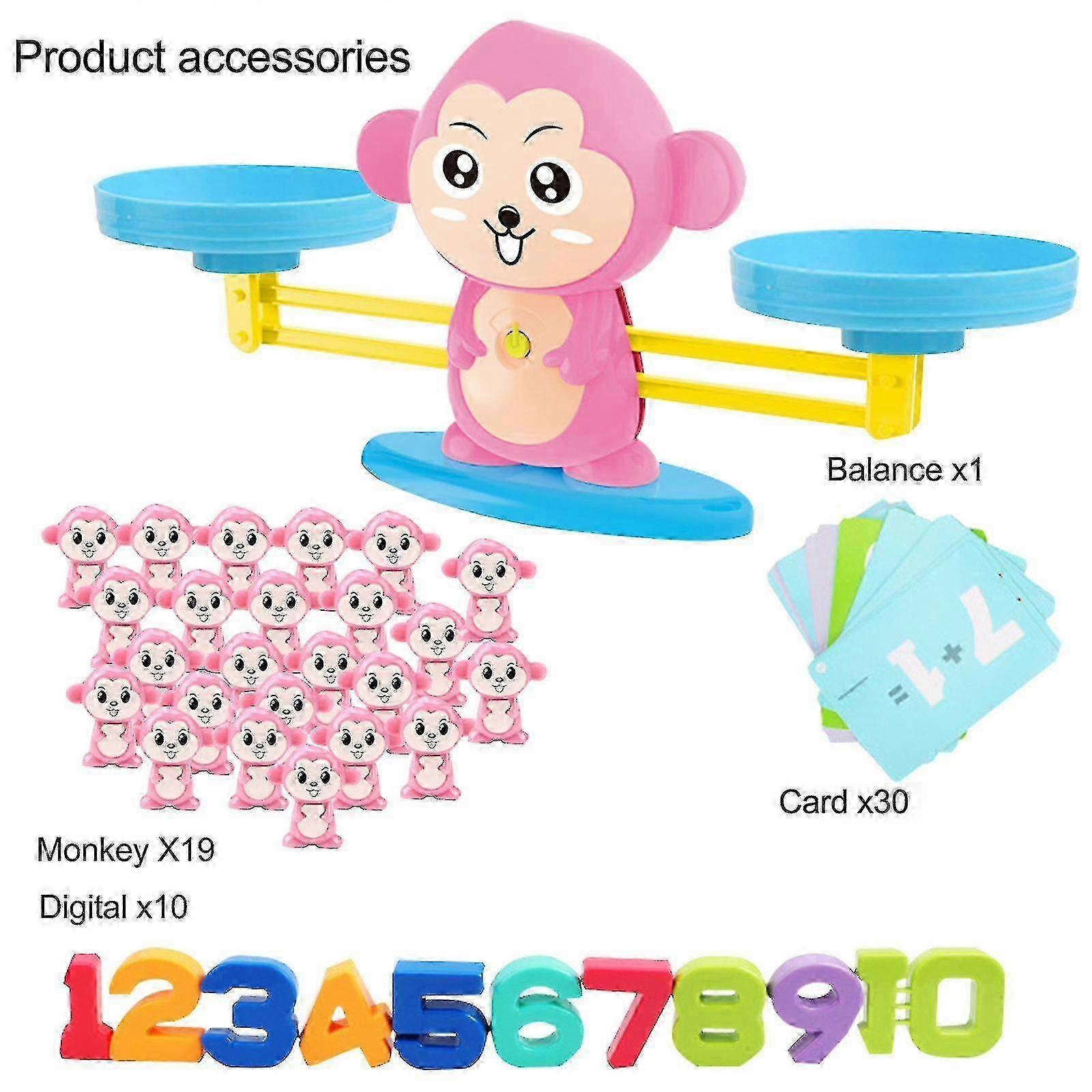 Play Brainy Balancing Monkey Game Fun & Educational Monkey Scale Math ...