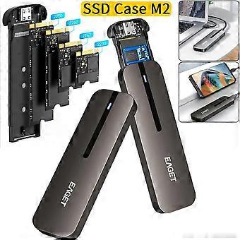 External hd Ssd Nmve M2 Enclosure NVMe 5Gbps PCIe SSD Box M.2 NVMe NGFF ...