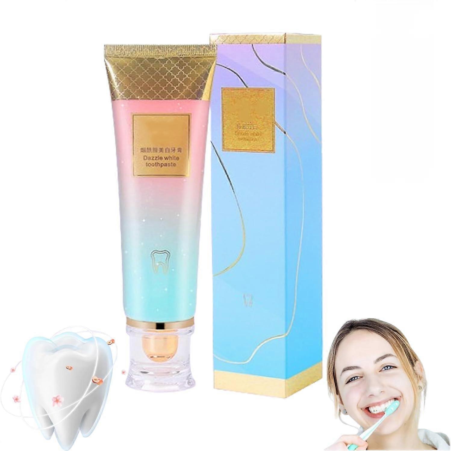 Body Toothpaste,Niacinamide Whitening Toothpaste for Sensitive Teeth ...