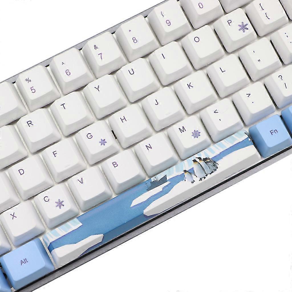61+11 Keys Oem Pbt Keycaps Full Set Mechanical Keyboard Keycaps Pbt Dye ...