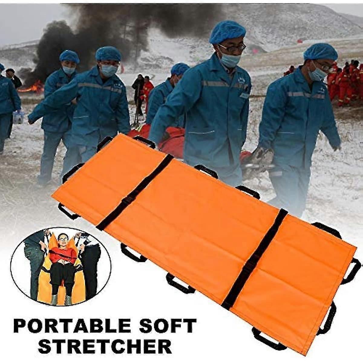 Portable Stretcher Waterproof Soft Stretcher 12 Handle Emergency Rescue ...