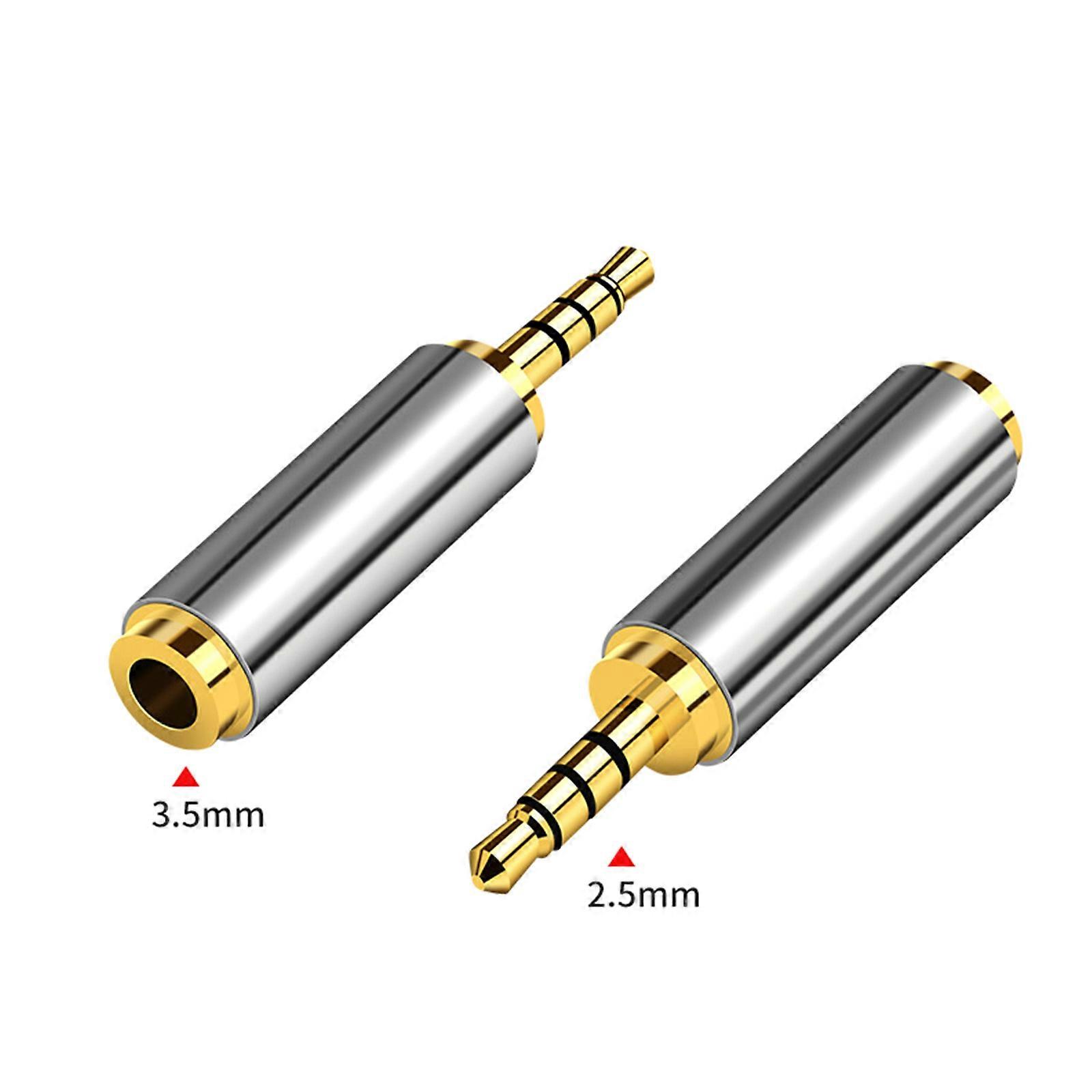 3.5mm to 2.5mm Stereo Adapter 1/8'' (3.5mm) Male Plug to 2.5mm Jack ...