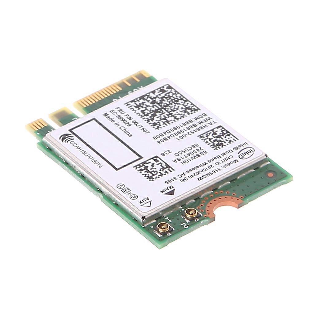 For Intel Wireless-AC 3165 3165NGW Dual Band Wi-Fi NGFF Interface ...