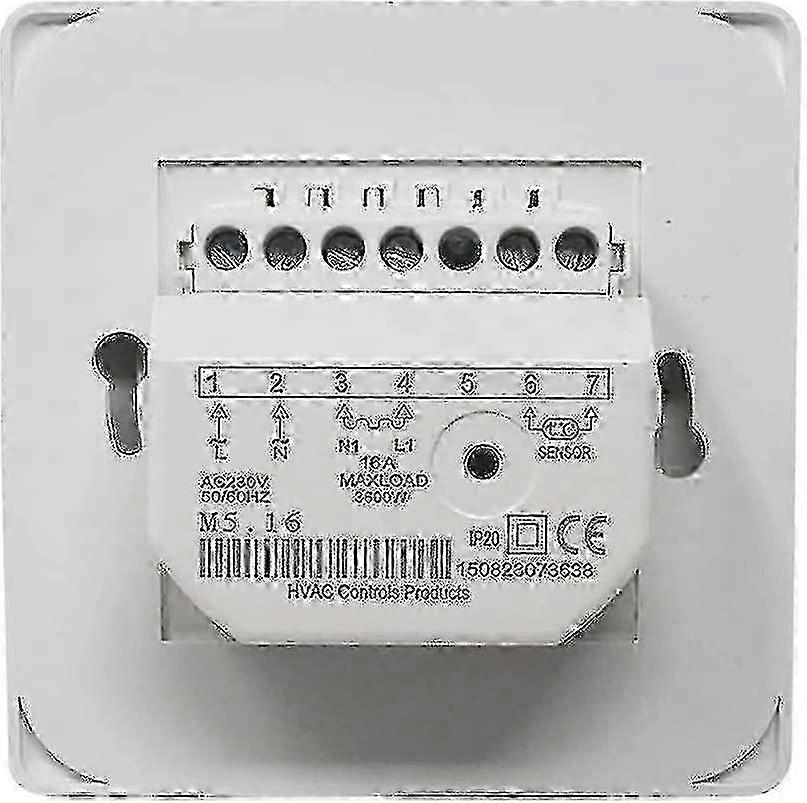 Mechanical Underfloor Heating Thermostat 220V 16A with Floor Sensor ...