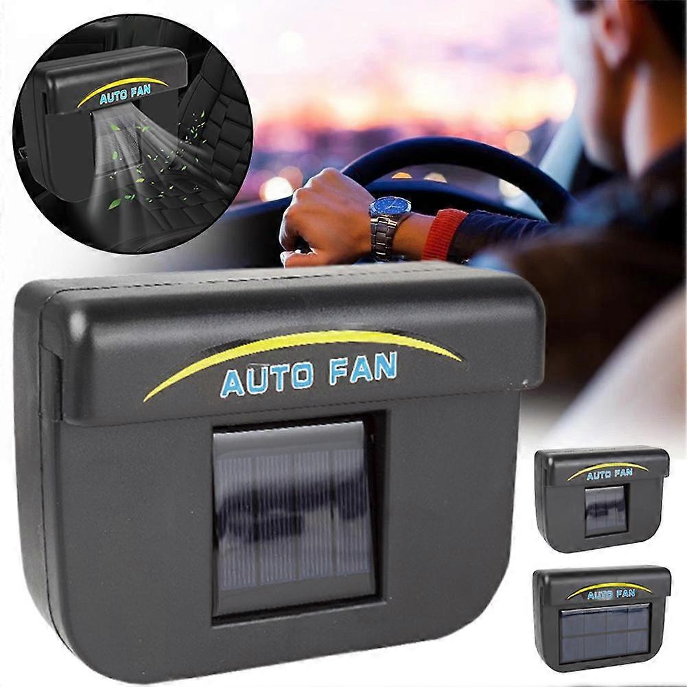 Universal Mini Solar Car Exhaust Fan Window Windshield Exhaust Port ...