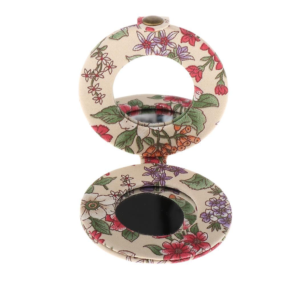 10x 1 Piece Cute Compact Purse Mirror, Mini Makeup Mirror Romantic ...