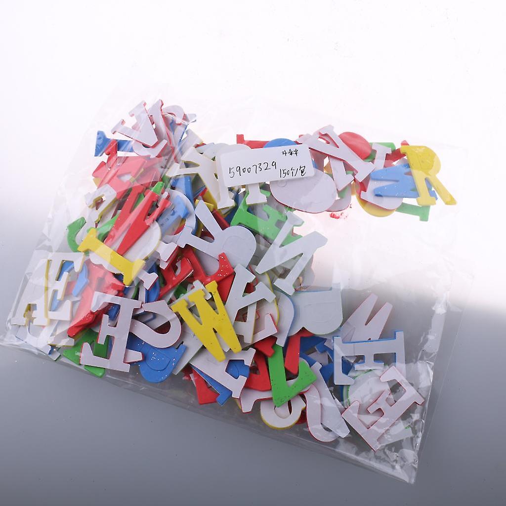 150 Pieces Kids Alphabet Letters Stickers for fun 3.8 cm Assorted ...